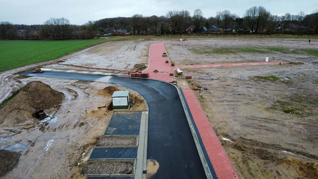 Straße noch immer nicht fertig - Bautagebuch Viebrockhaus