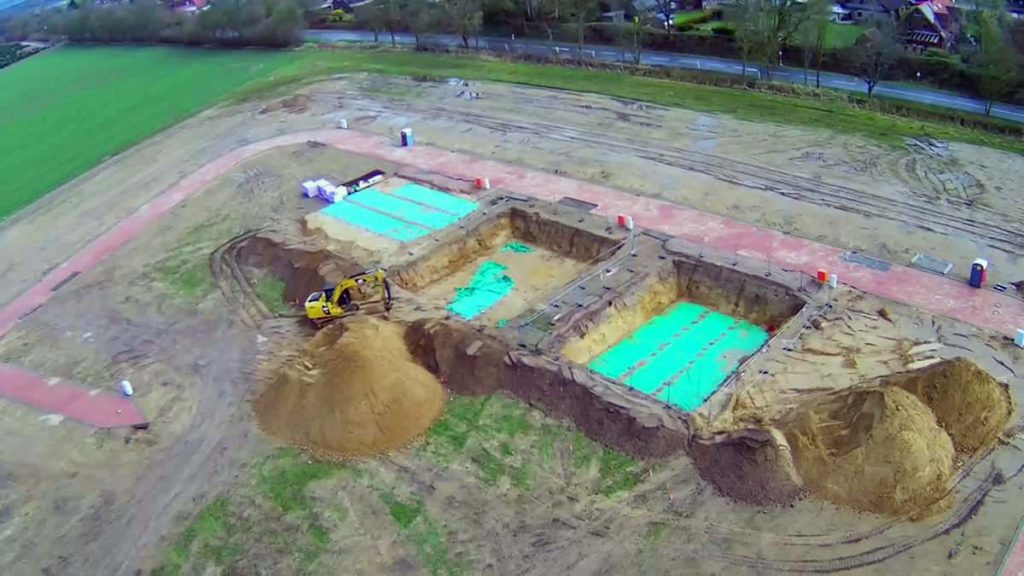 Kellergrube ist fertig - Bautagebuch Viebrockhaus